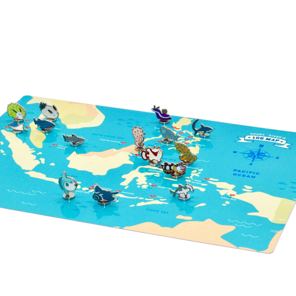 Log Map - Board Only (Excluding magnets) – Dive Inspire